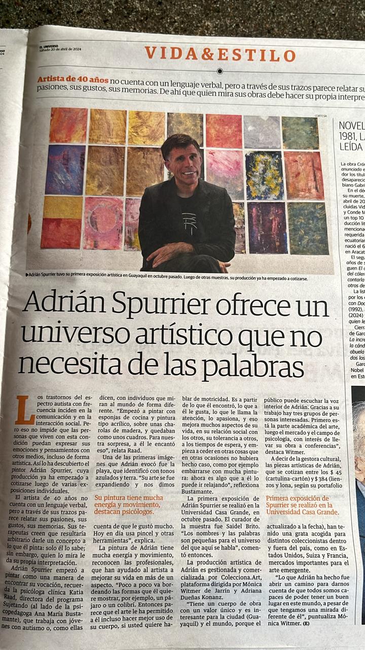 Adrián spurrier y su universo artistico | InfanciayJuventud.co